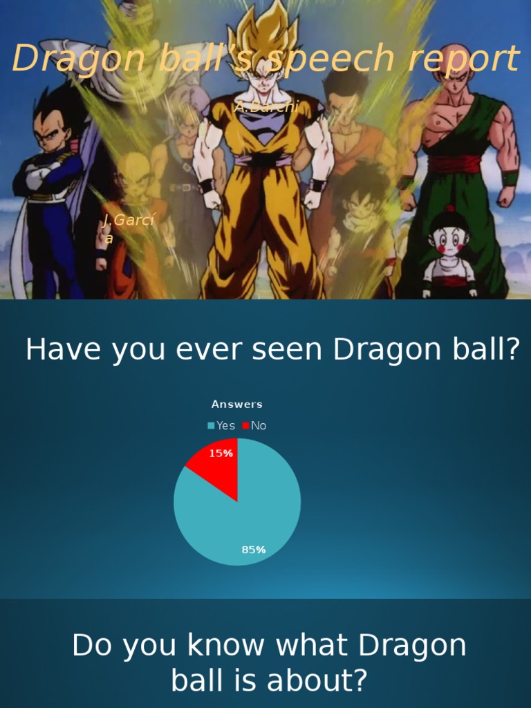 Dragon Ball's Speech Report: A.Barchi | PDF