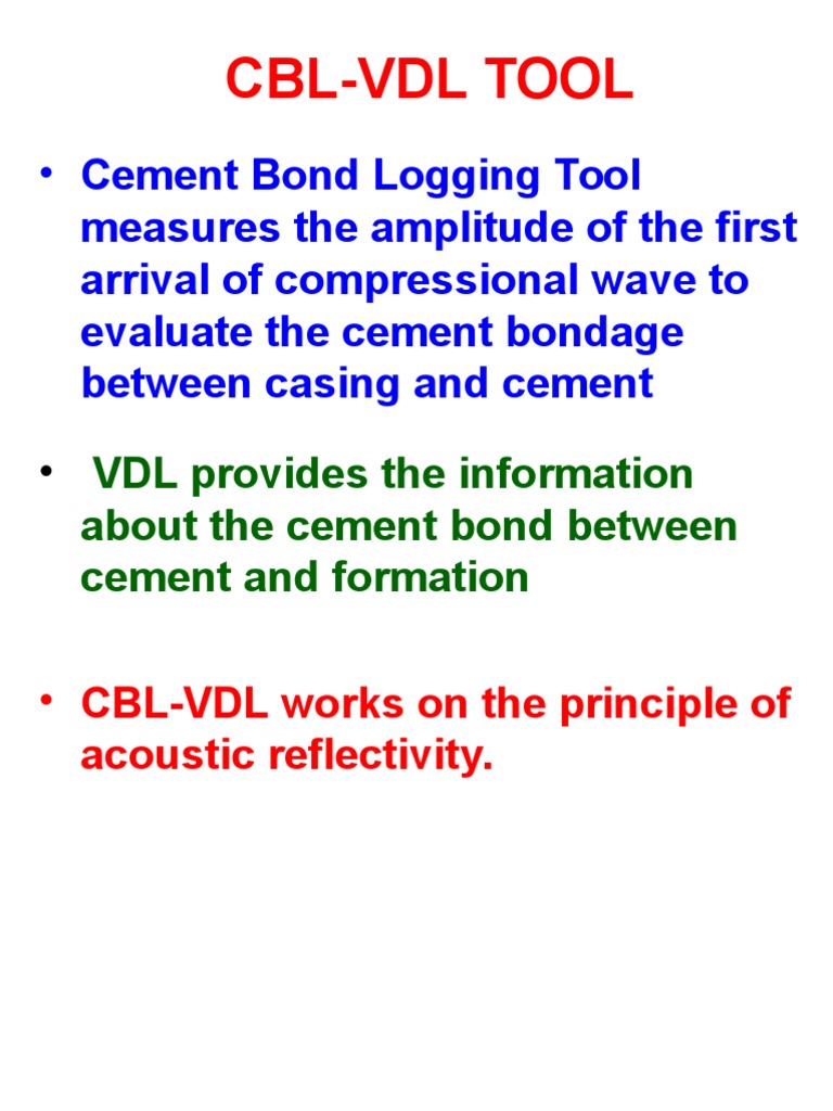 CBL VDL PLT | PDF