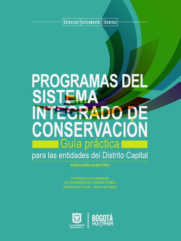 Guia Programa Del Sistema Integrado de Conservacion SIC | PDF | Bogotá | Archivo de computadora