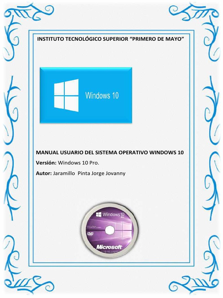 Manual de Usuario (Windows 10pro) | PDF | Windows XP | Microsoft Windows