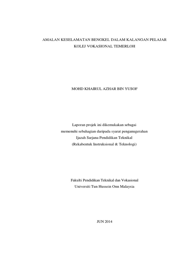 Mohd Khairul Azhar Bin Yusof 24 | PDF