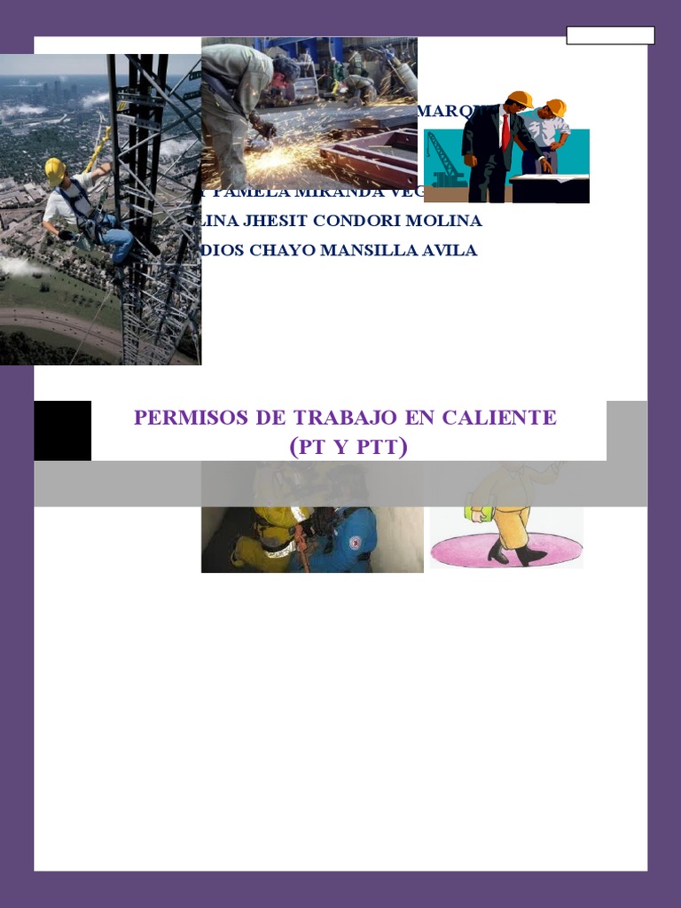 Elaboracion de Permisos de Trabajos en Caliente (PT y PTT) | PDF | Andamio | Soldadura