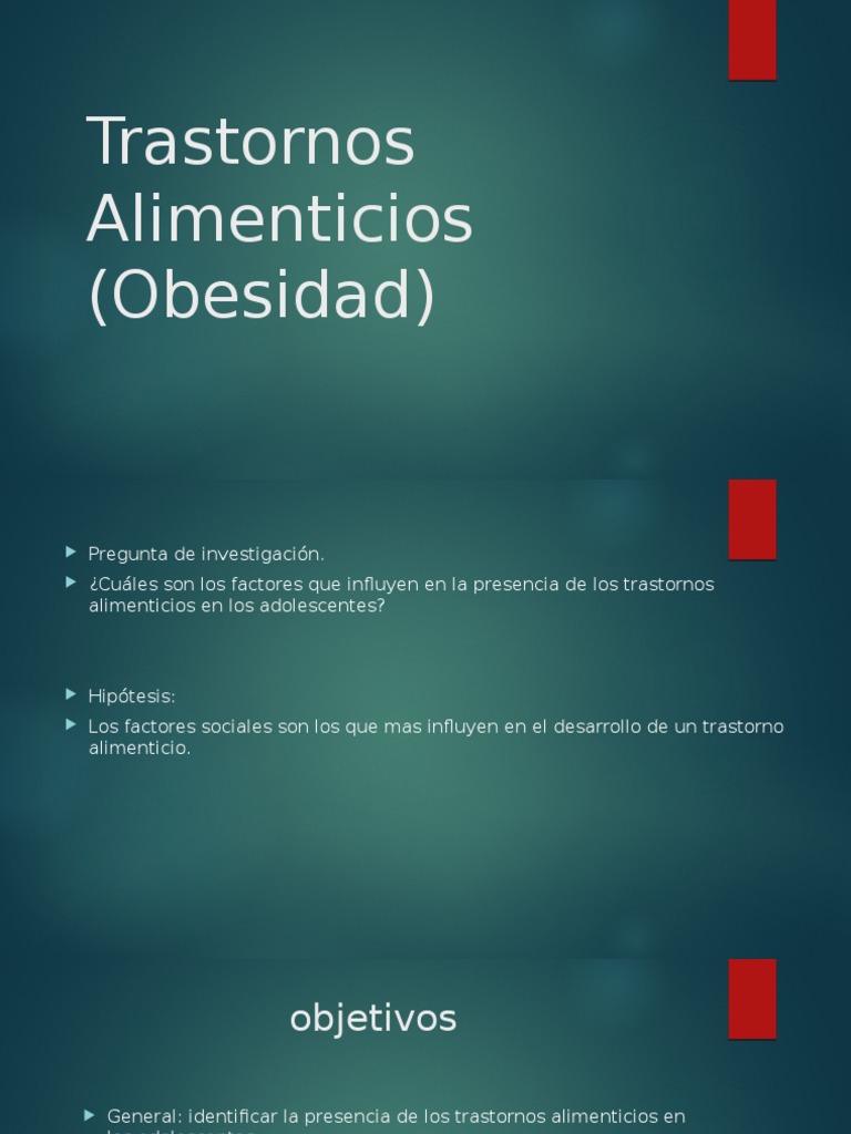 Trastornos Alimenticios | PDF | Desorden alimenticio | Bulimia nerviosa