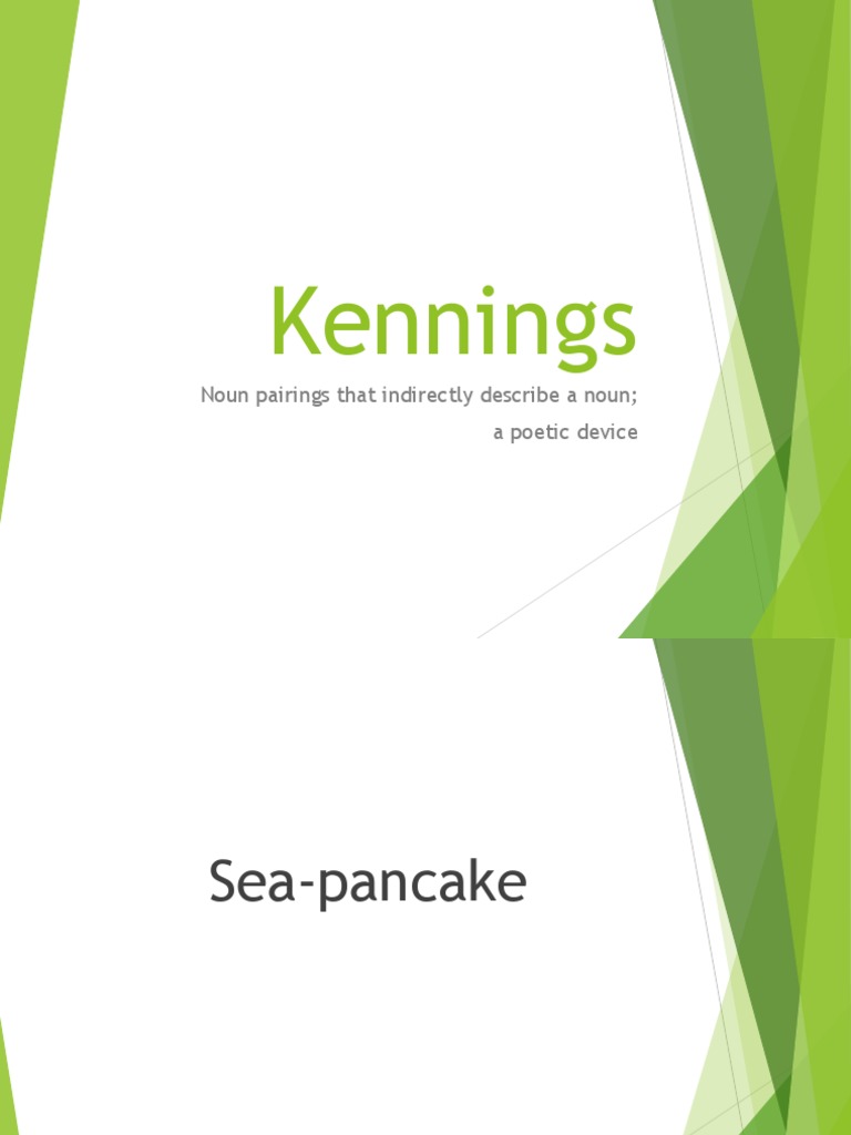 Kenning Examples | PDF | Cooking, Food & Wine