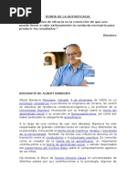 Teoría de la Autoeficacia de Bandura (1977) | PDF | Motivación ...