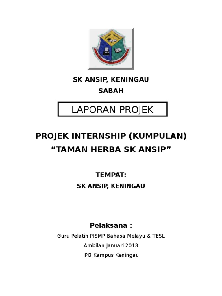 Laporan Taman Herba | PDF