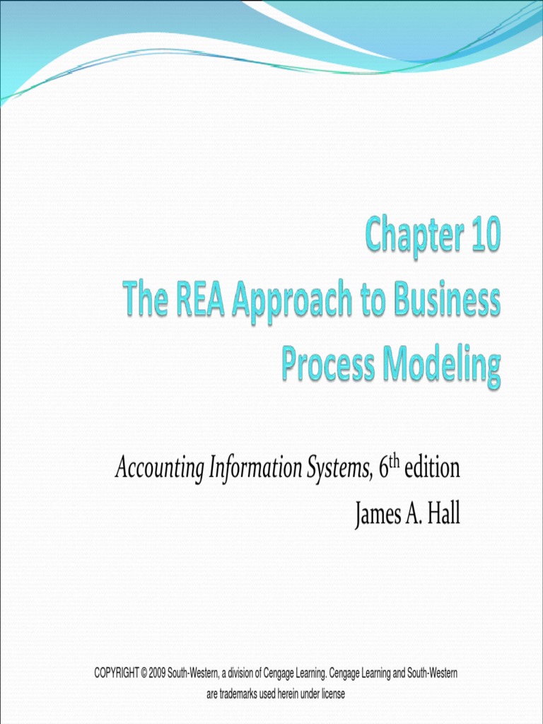 THe REA Approach To Business Process Modelling (James Hall) | PDF ...