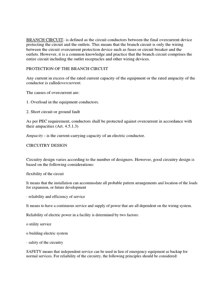 Electrical Design 101 17 | PDF