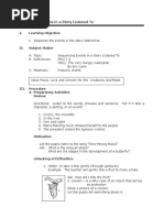 Lesson Plan (Sequencing of Events) | PDF | Lesson Plan | Teachers