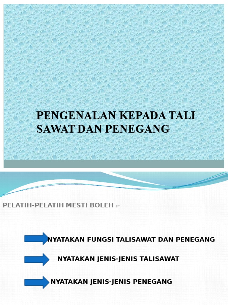 Power Point Tali Sawat | PDF