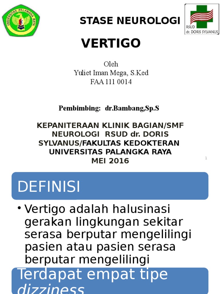 Vertigo | PDF | Pengembangan Diri | Kesehatan Holistik