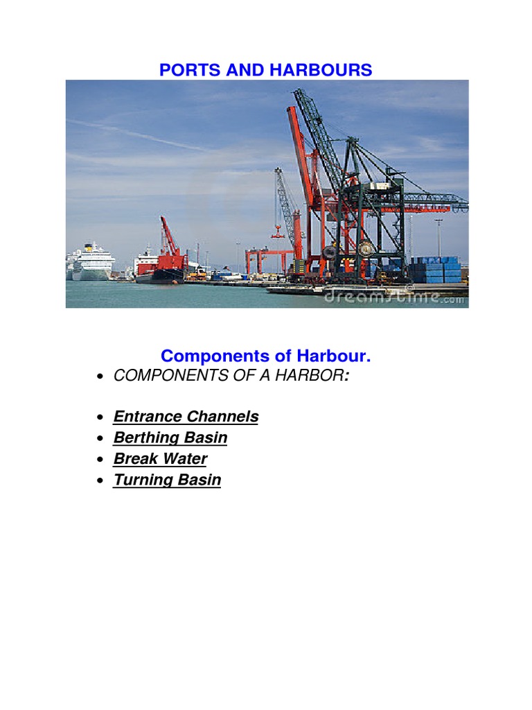Ports and Harbours | PDF
