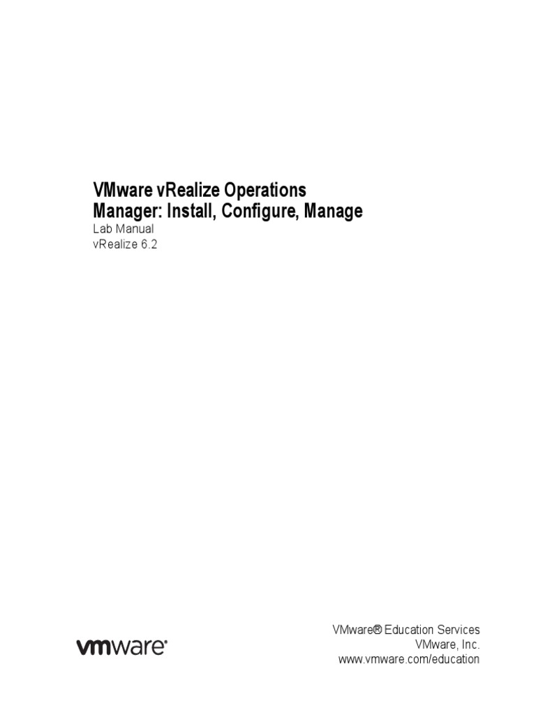 VM Realize Lab | PDF | Icon (Computing) | Computer Cluster