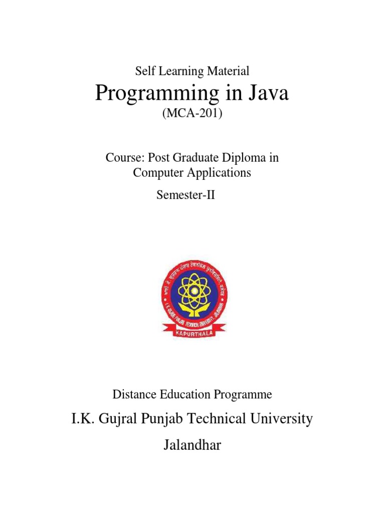 Java PTU | PDF | Java Virtual Machine | Java (Programming Language)