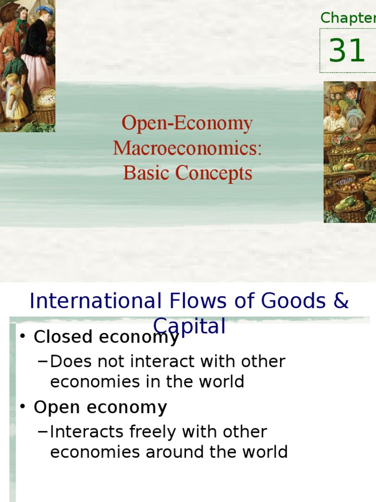 Open Economy Chapter 31 Mankiw Pdf Balance Of Trade Purchasing