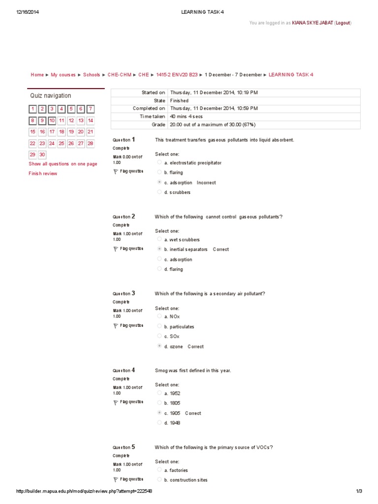 Learning Task 4 Pdf Pdf