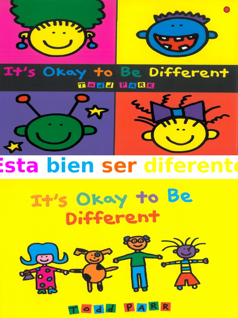 It S Okay To Be Different - Esta Bien Ser Diferente | PDF