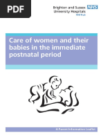 Post-Birth Warning Signs to Watch For | PDF | Postpartum Period ...