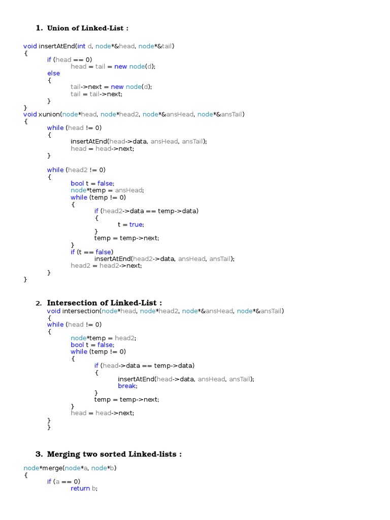 Union of Linked | PDF | Teaching Methods & Materials