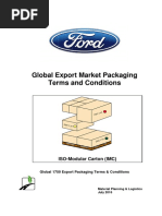 FF IMC Expendable Standards | PDF | Packaging And Labeling | Pallet
