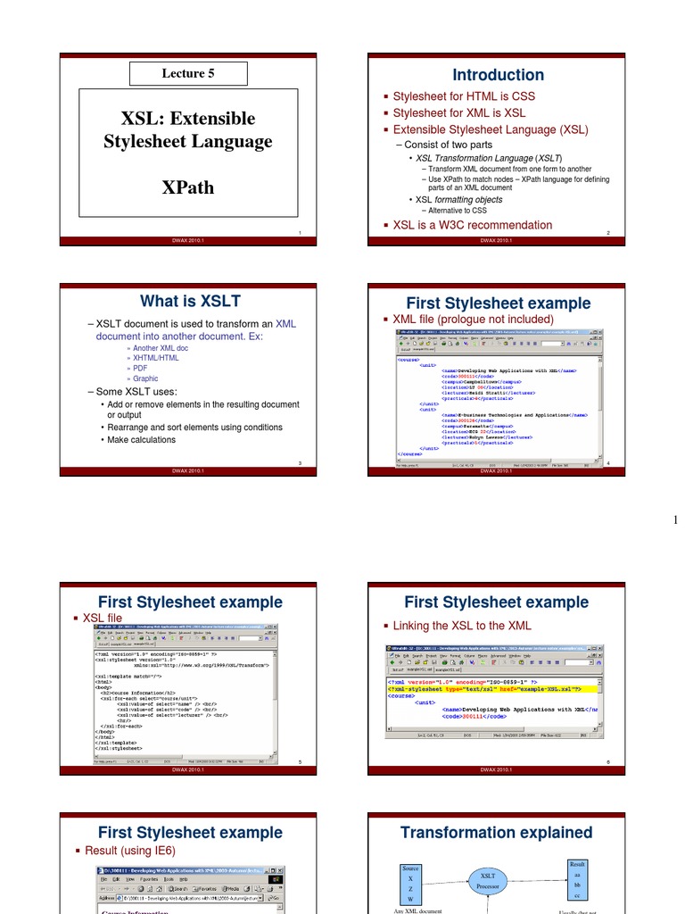 XSLT & XPath for XML Developers | PDF | X Path | Xslt