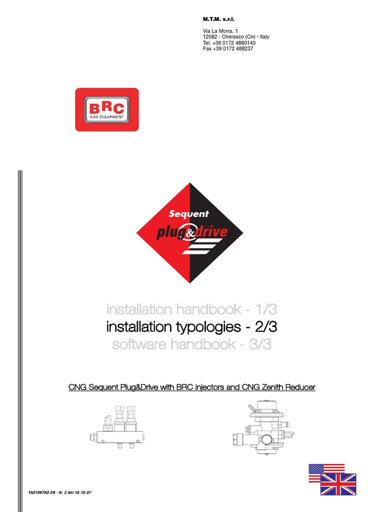 BRC P&D | PDF | Fuel Injection | Valve