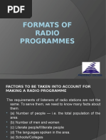 Types of TV Program Formats | PDF | Soap Opera | Reality Television