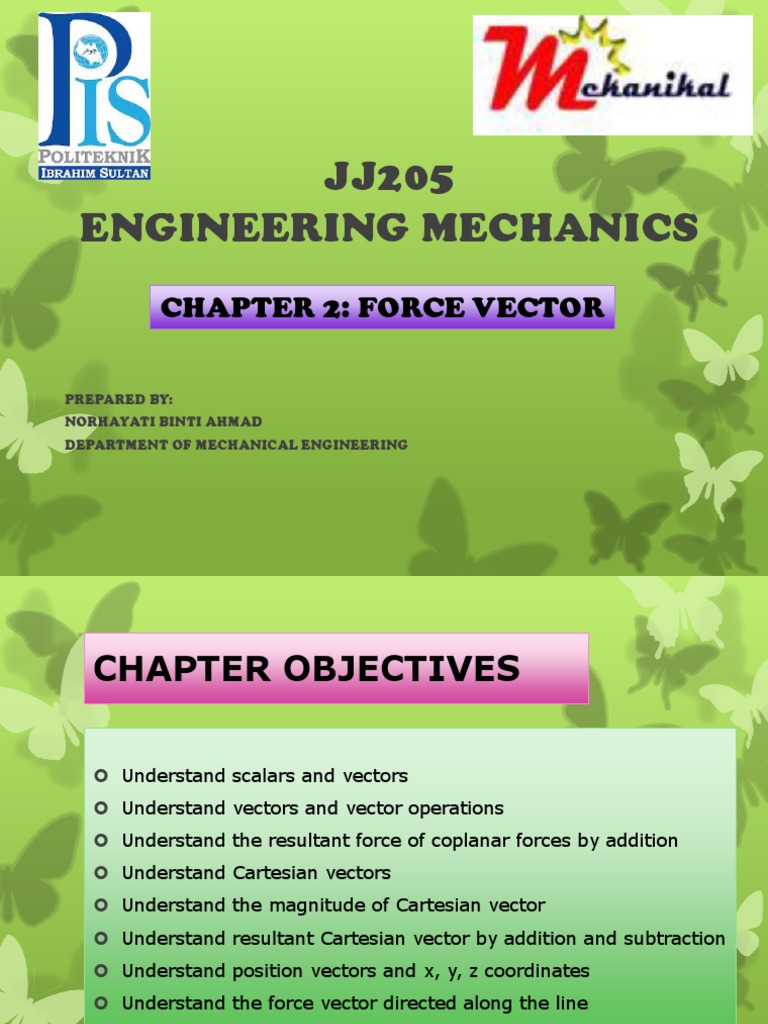 Chapter 2 Pdf Euclidean Vector Cartesian Coordinate System