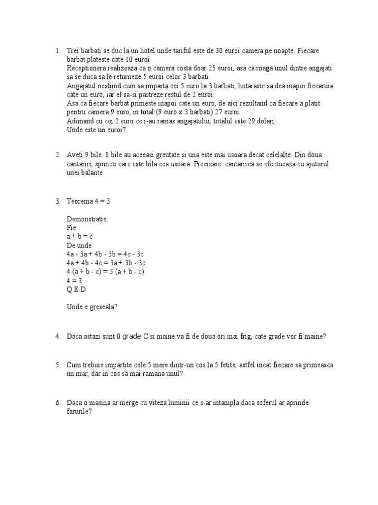 Teste de Logica | PDF