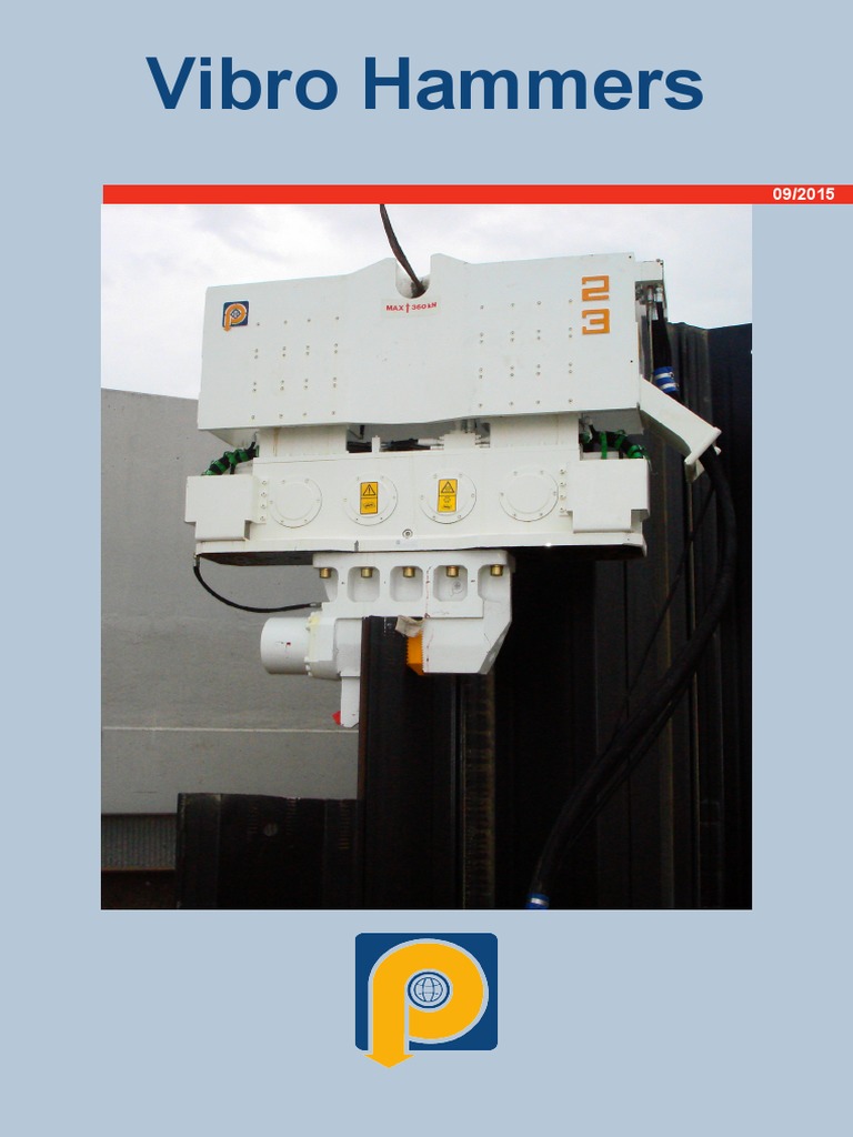 Vibro Hammer Specifications Overview | PDF | Diesel Engine | Engines