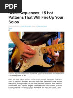 Pentatonic Fretboard | PDF