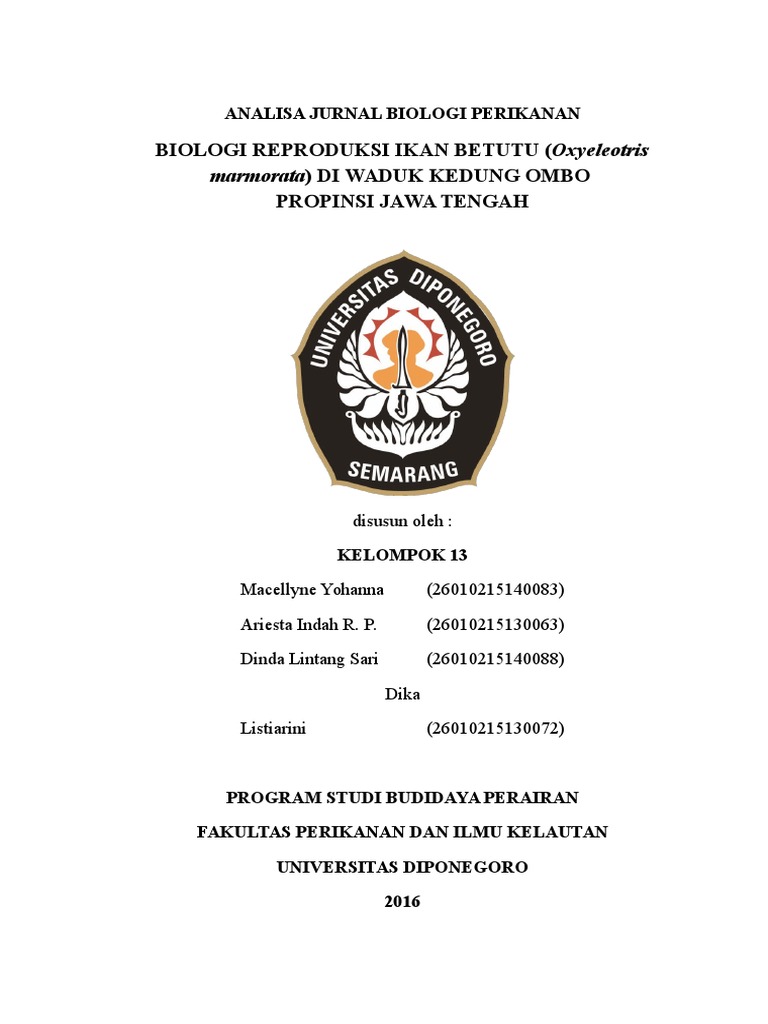 Biologi Reproduksi Ikan Betutu | PDF