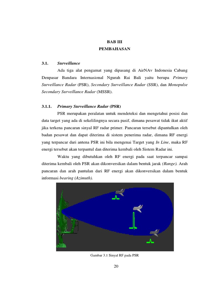 Primary Surveillance Radar PSR PDF | PDF