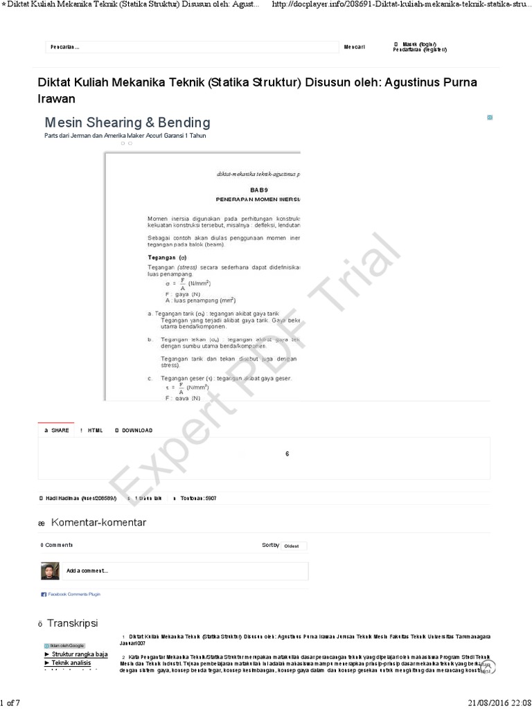 Statika Struktur Pdf