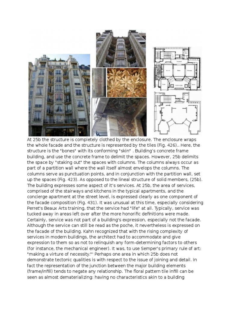 25b Rue Franklin Apartments | PDF | Concrete