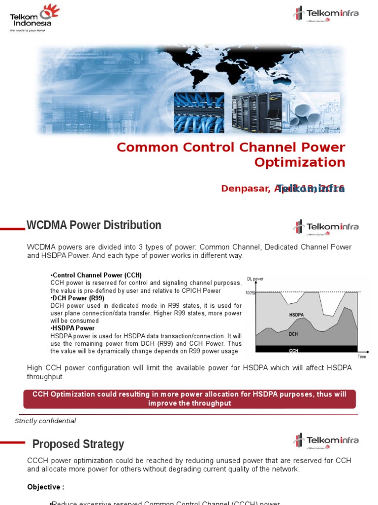 Optimizing Common Control Channel Power Distribution to Improve HSDPA Throughput | PDF | High ...