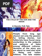 Folktale - The Sun and The Moon | PDF | Poetry