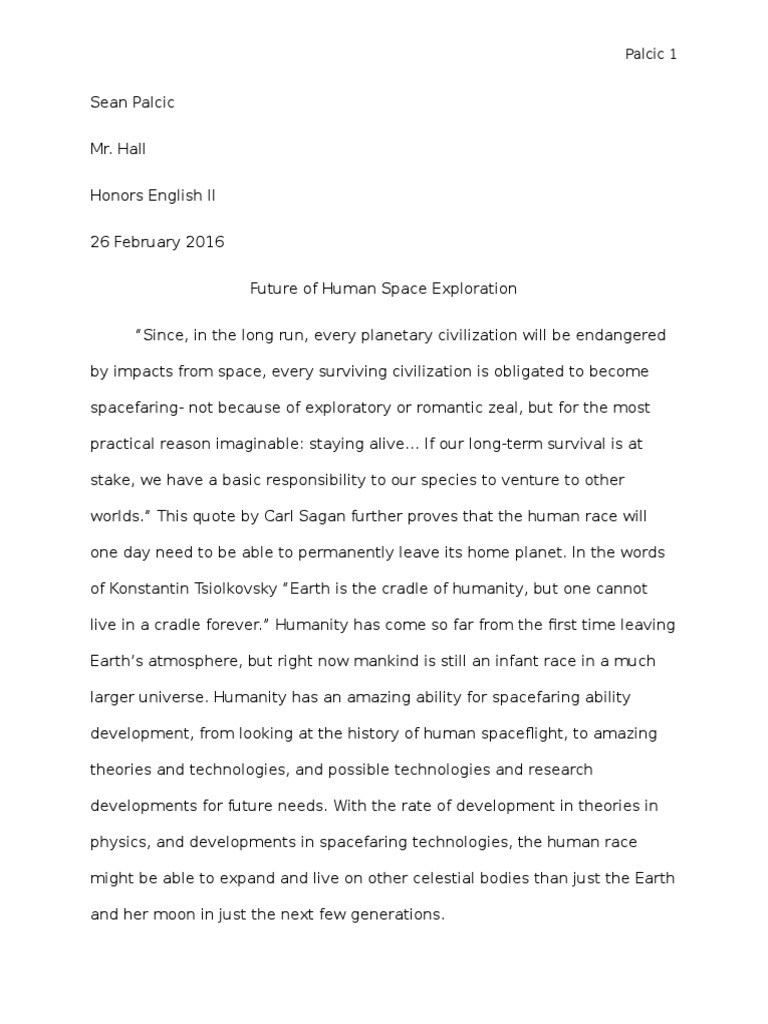 Future of Human Space Exploration | PDF | International Space Station ...