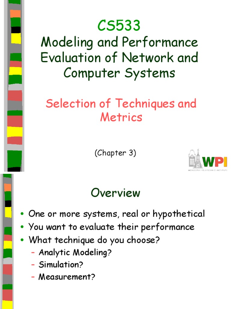 Modeling and Performance Evaluation of Network and Computer Systems ...