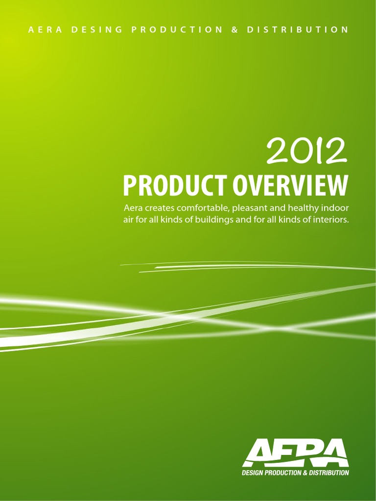 AERA - Product Overview | PDF | Hvac | Air Conditioning