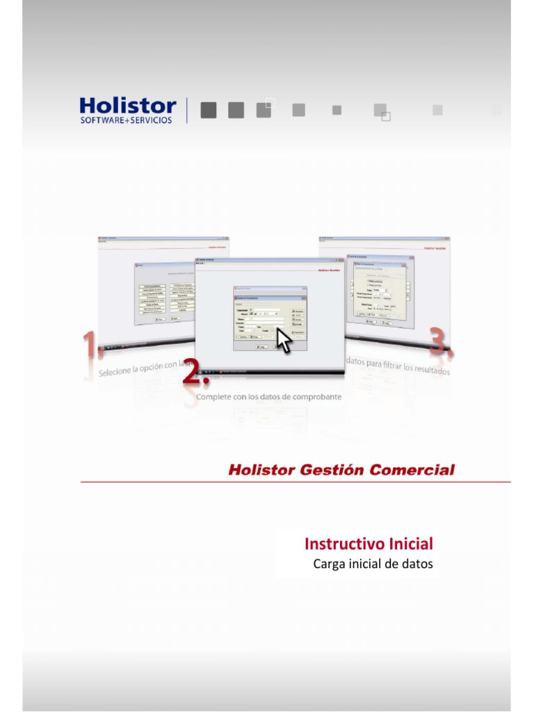Holistor Gestion Comercial | PDF | Contabilidad | Contraseña