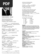 My Way Lyrics by Frank Sinatra | PDF