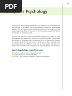Sports Motivation Scale Assessment | PDF | Motivation | Motivational