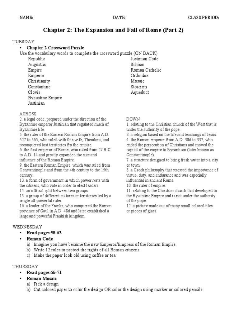 World History Chapter 2 Homework Part 2 | PDF