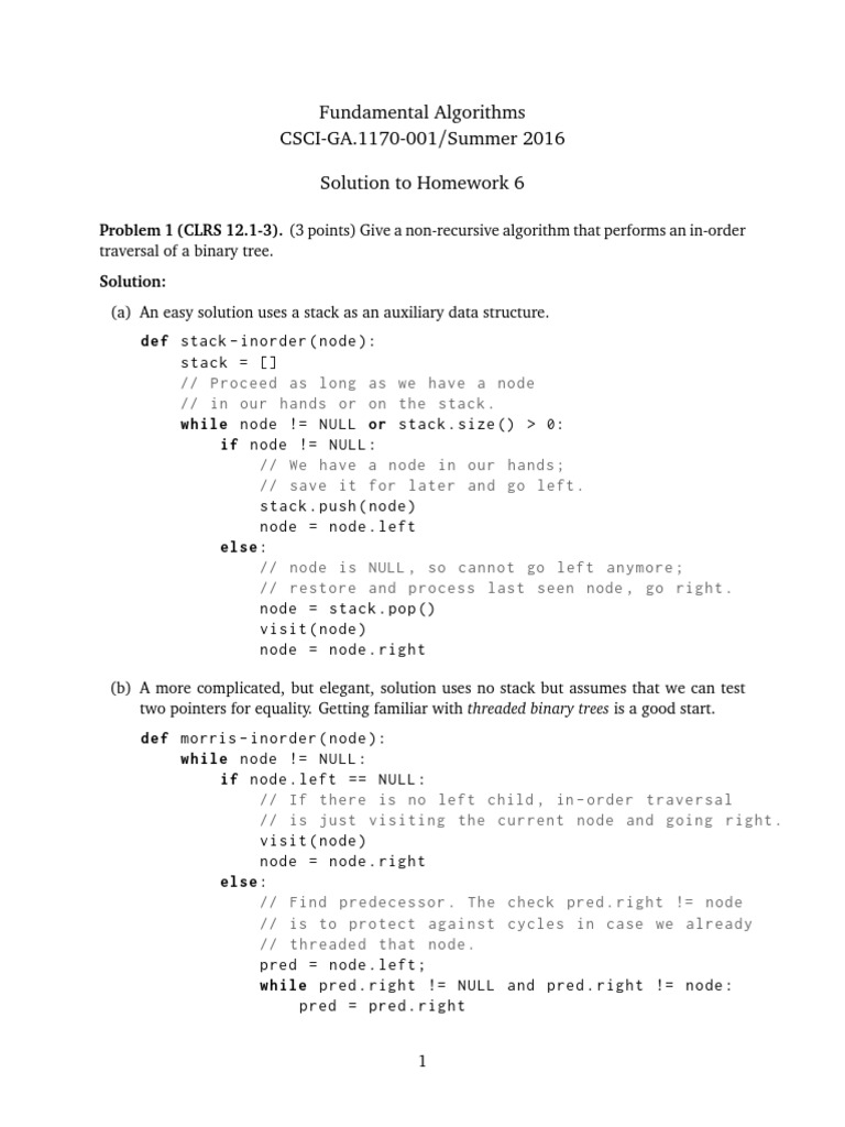 hw06 Solution PDF | PDF | Theoretical Computer Science | Areas Of Computer Science
