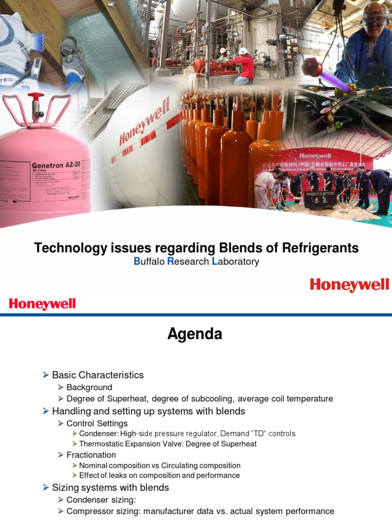Best Practices for Optimizing Systems Using Refrigerant Blends | PDF ...