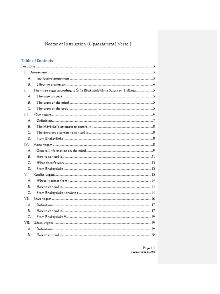 Controlling Senses in Nectar of Instruction | PDF | Anger | Lust