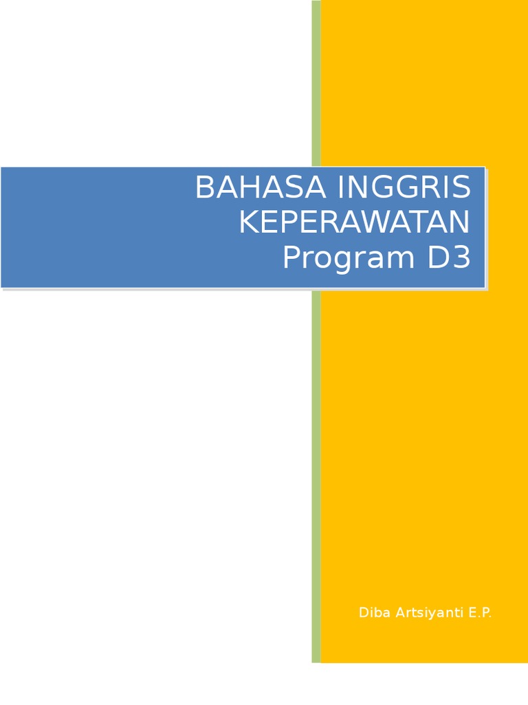 Modul 1 Bahasa Inggris Keperawatan d3 | PDF | Pain | Cardiopulmonary Resuscitation