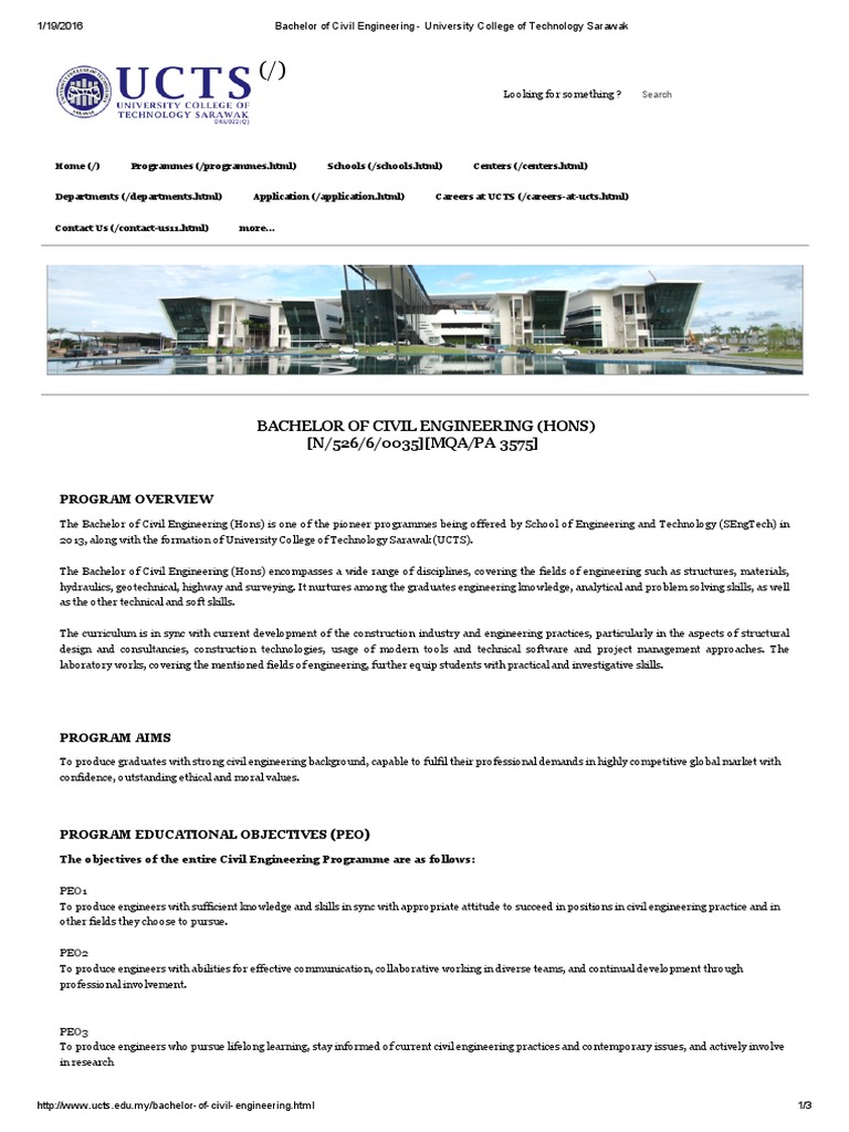 BCE Programme Overview | PDF | Engineering | Engineer