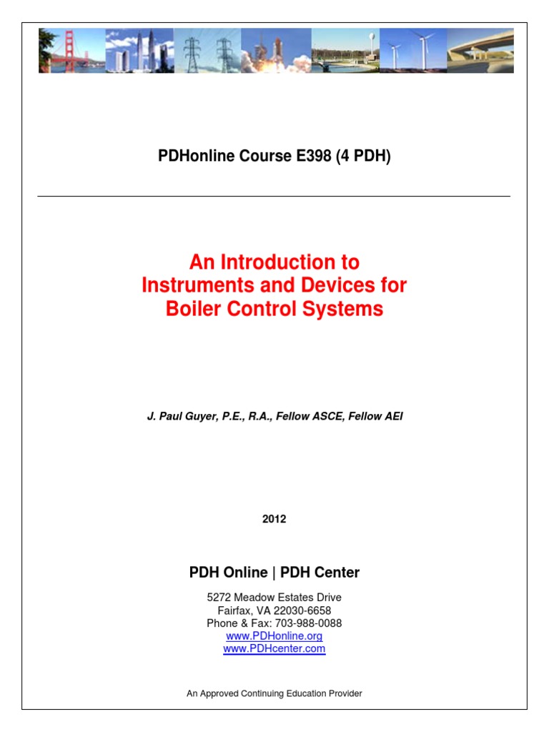 An Introduction To Boiler System | PDF | Flow Measurement | Valve
